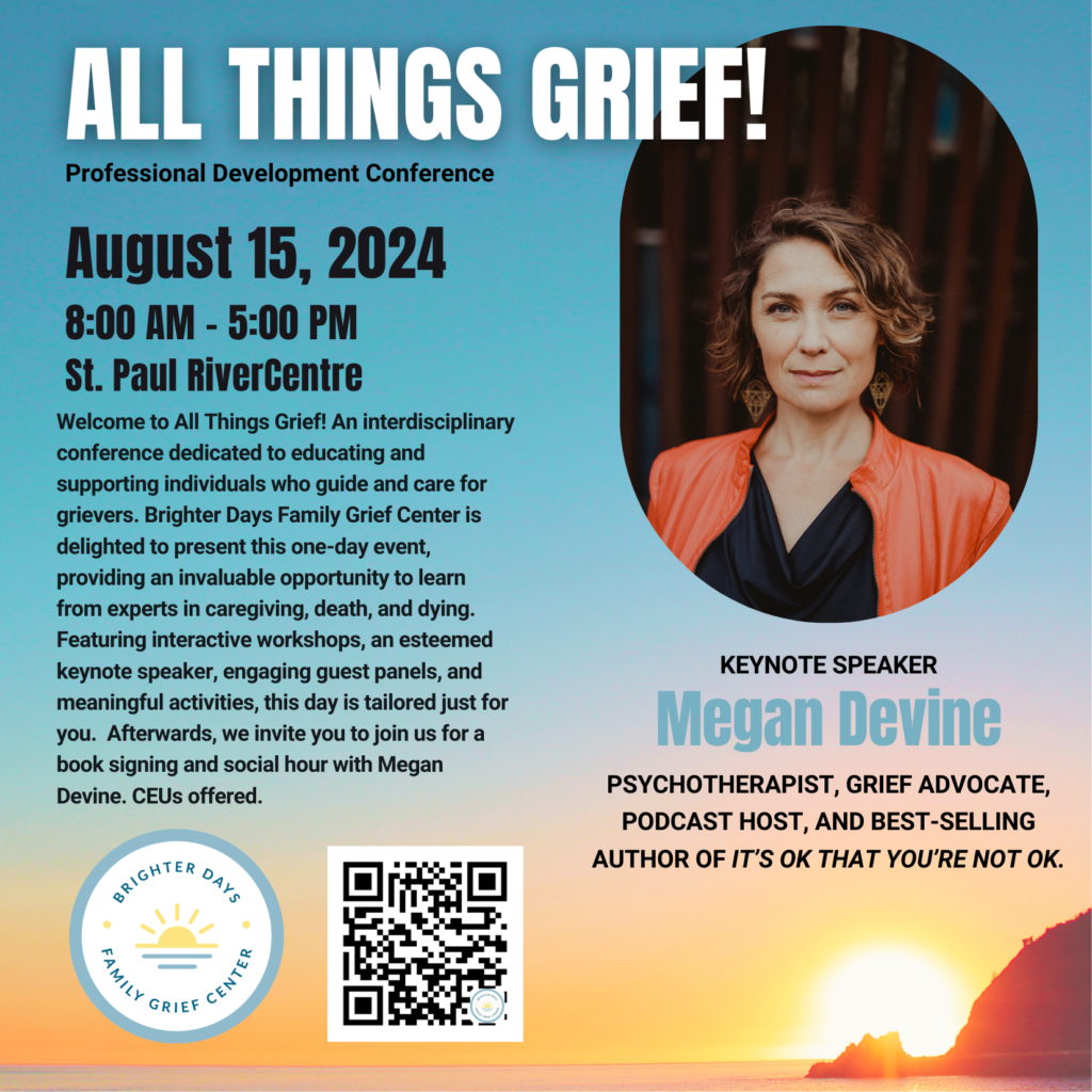 Brighter Days Family Grief Center | Grief Center serving Minnesota