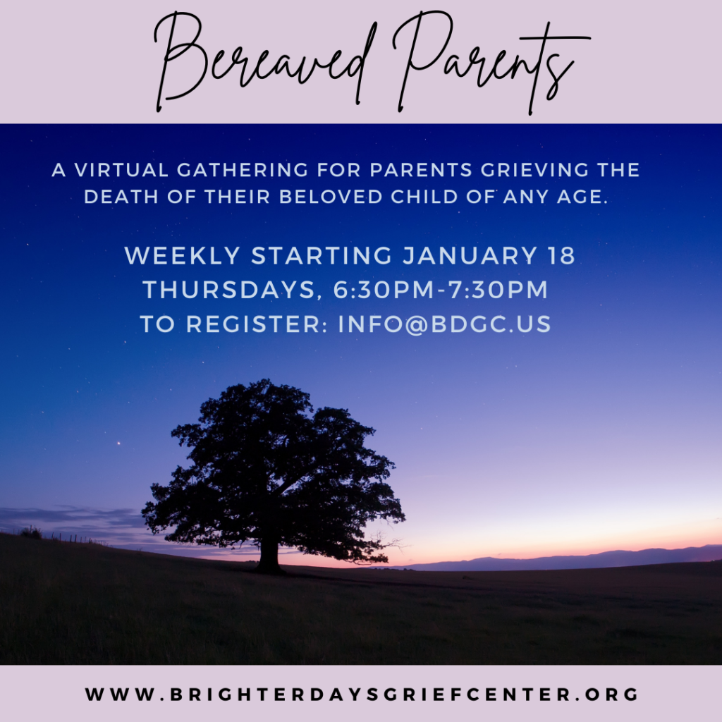 Events | Brighter Days Family Grief Center